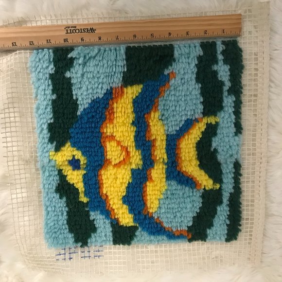 Hand Crafted | Other | Fish Latch Hook | Poshmark